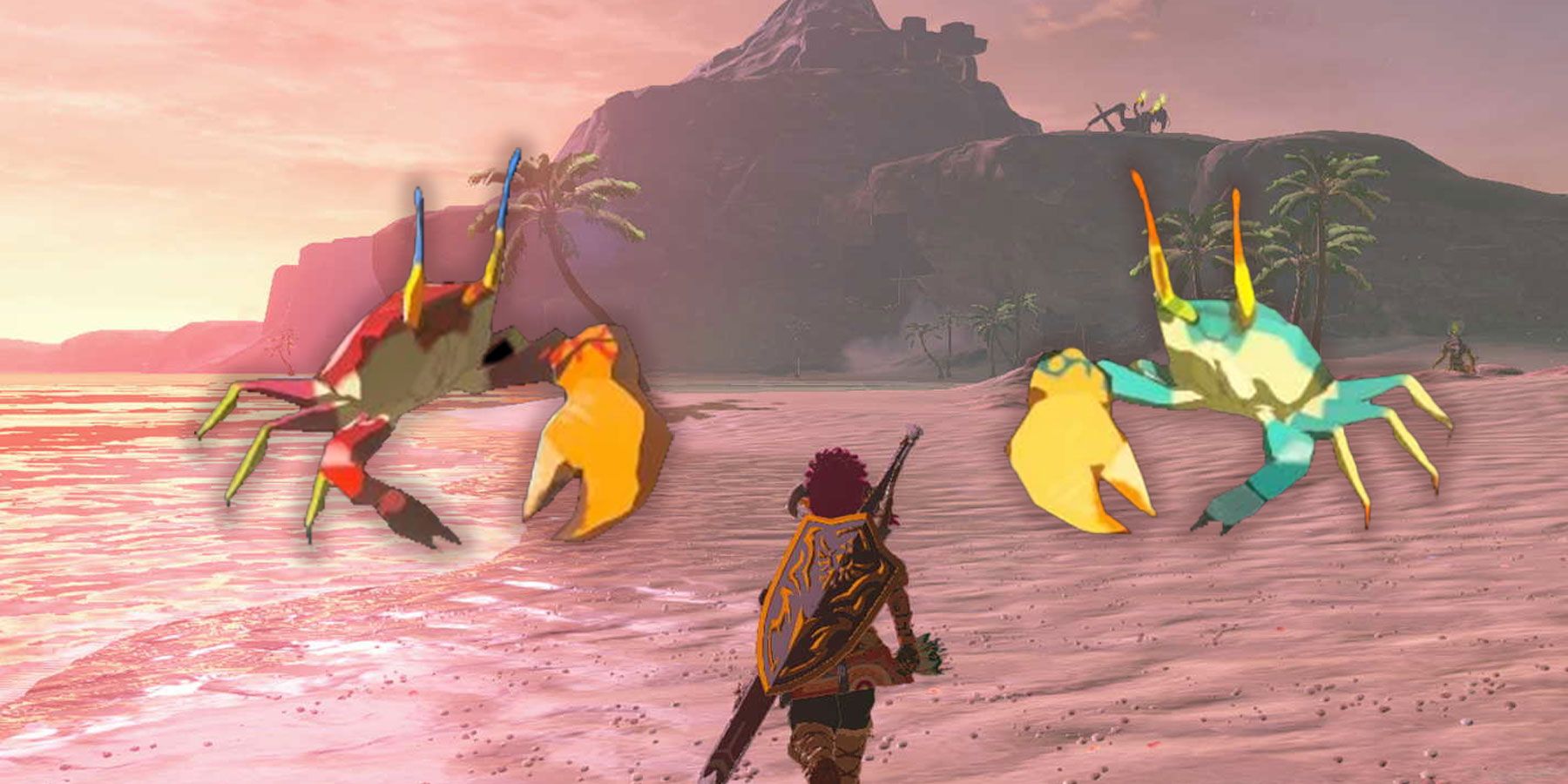 Zelda : Tears of the Kingdom - Où trouver les Crabes Razorclaw et ...