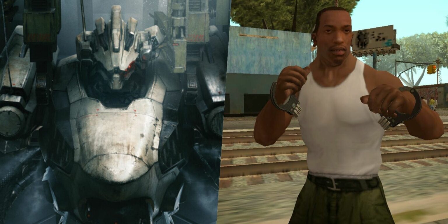 Nouveau mod Wild Armored Core 6 transforme CJ de San Andreas en mécha - Materiel-Gamer