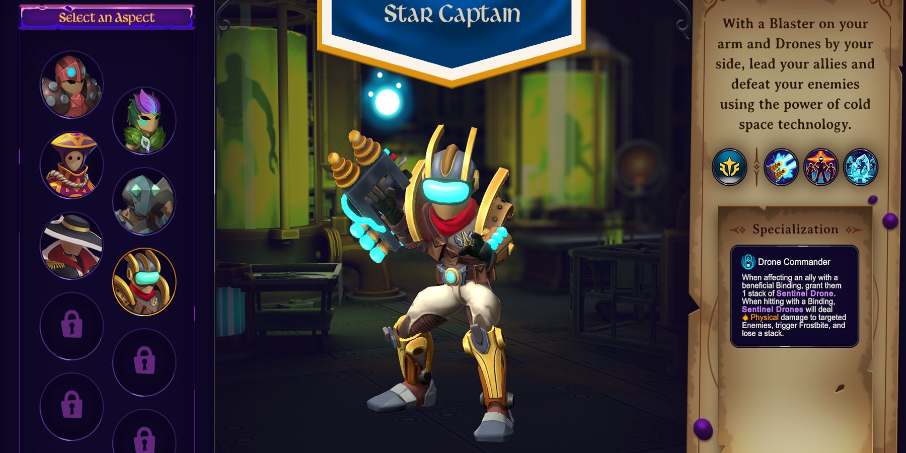 Le développeur d'Inkbound révèle les détails de la nouvelle classe Star Captain dans la mise à ...