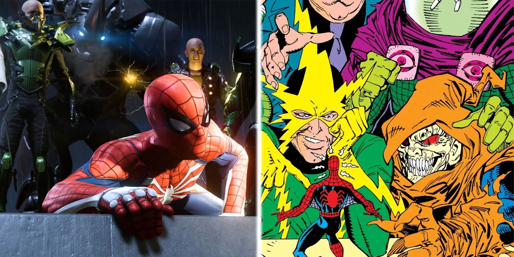 Les mods de Marvel's Spider-Man offrent des costumes rétro à Sinister Six et à Spidey - Materiel ...