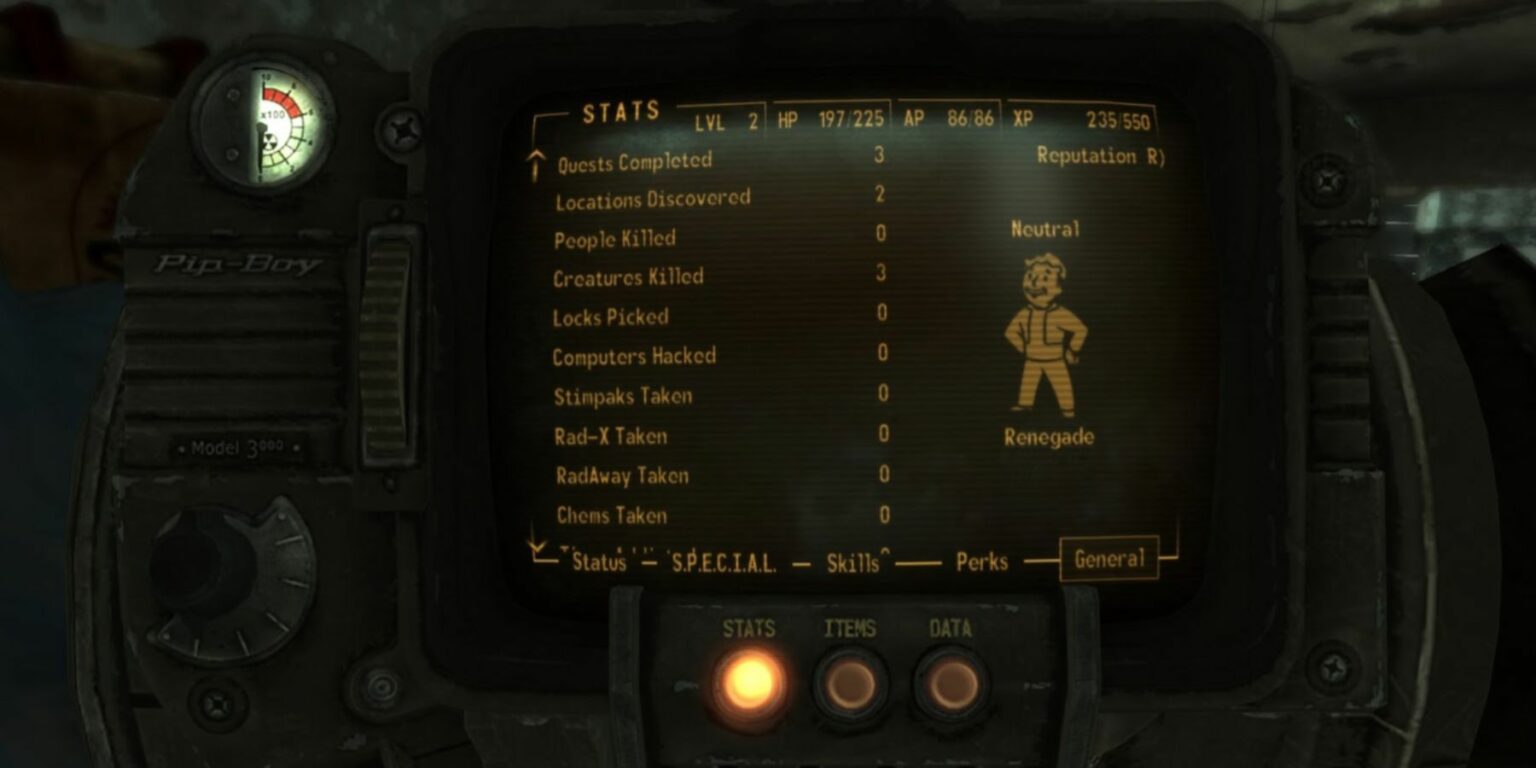 Fallout New Vegas : Comment vérifier son Karma - Materiel-Gamer